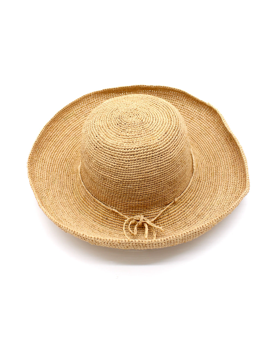 Leor 3" Brim Crochet Straw Sun Hats – Shebobo