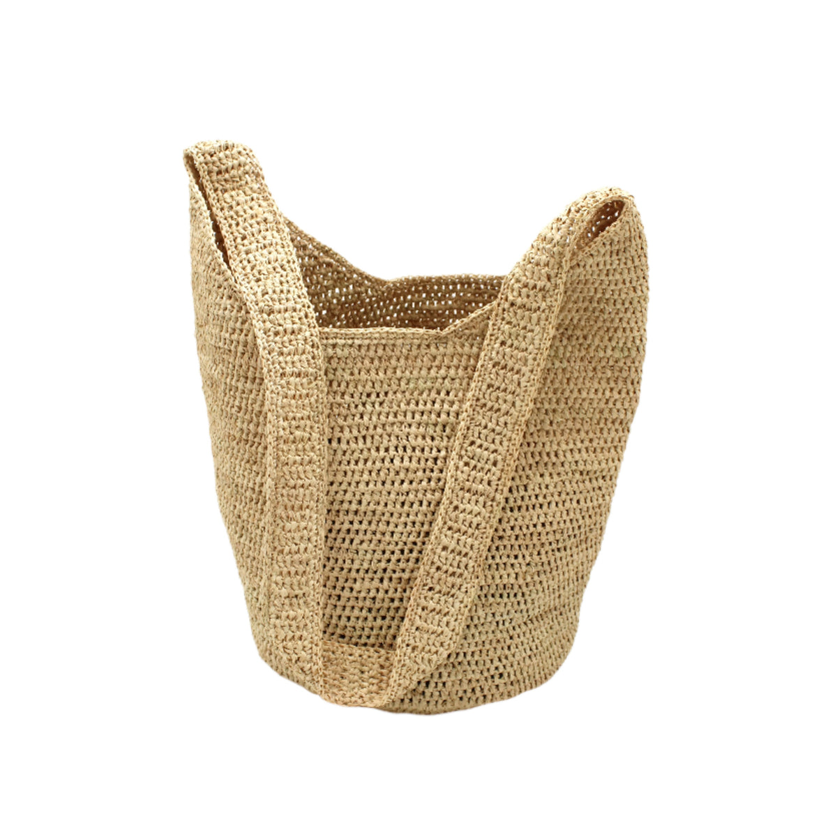Kiki Crochet Straw Crossbody Bag – Shebobo