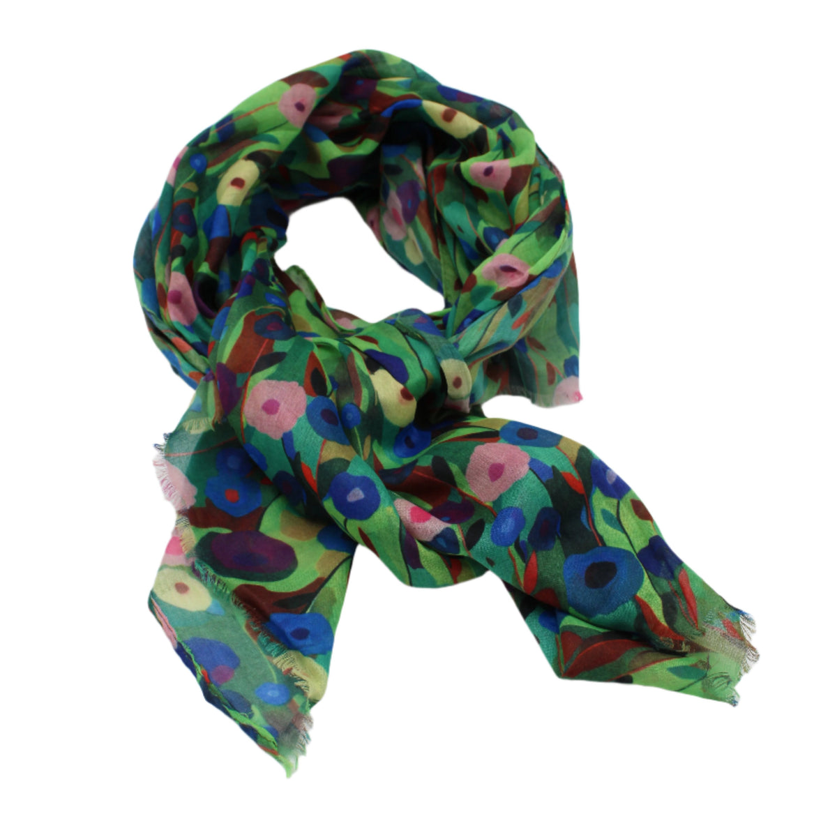 Poppy Dreams Floral Print Scarf Wrap – Shebobo